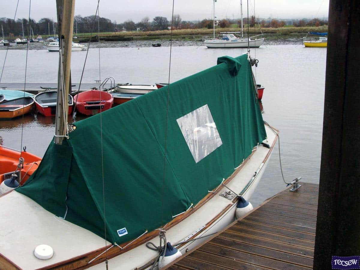 Functional Boom Tents for Boats - Tecsew