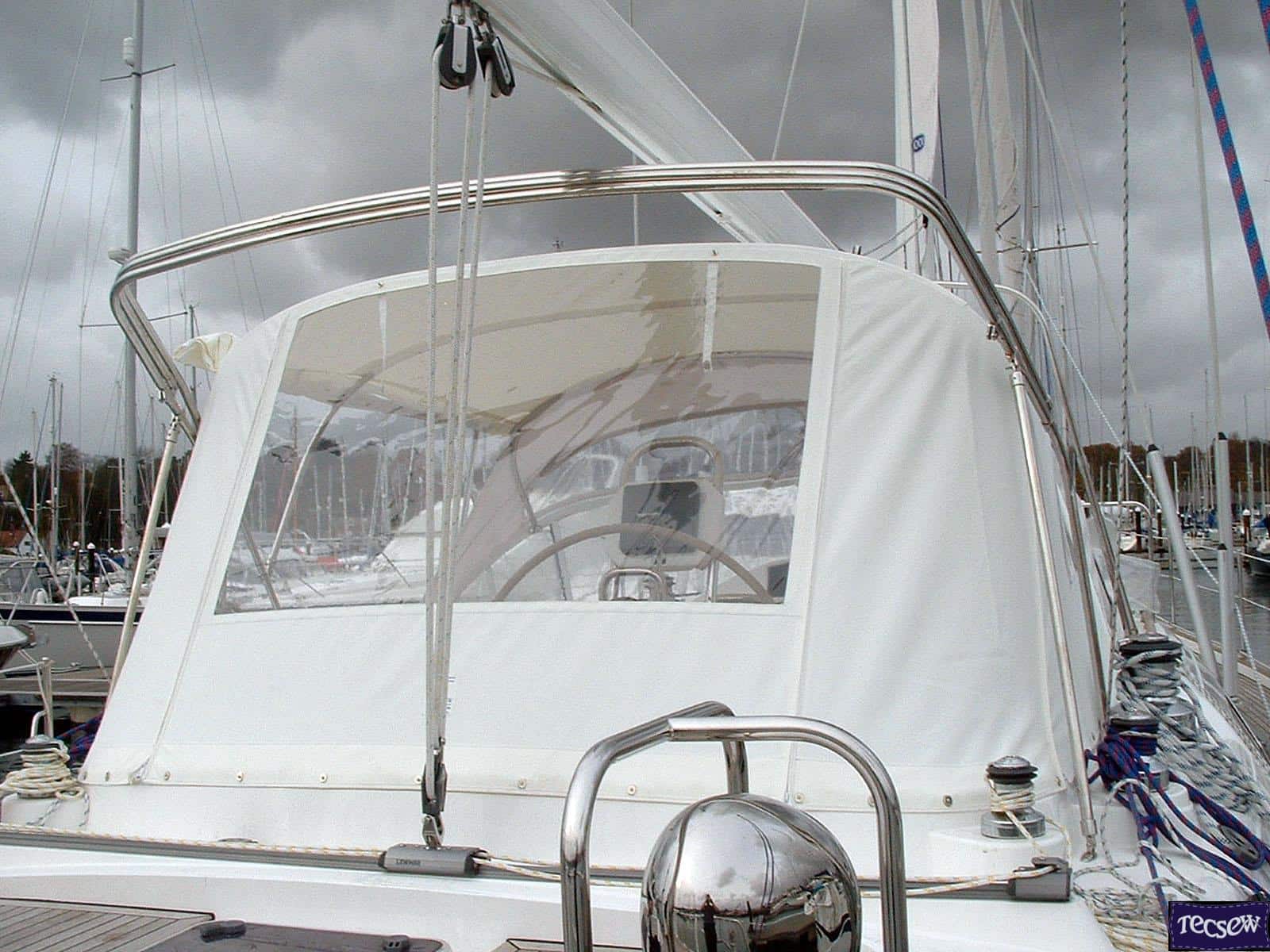 Moody 54 Cockpit Enclosure - Tecsew