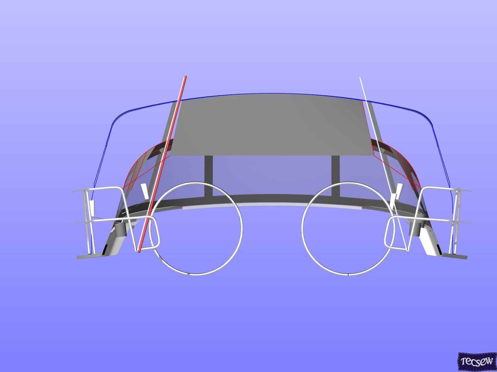 Hanse 388 Bimini - Tecsew