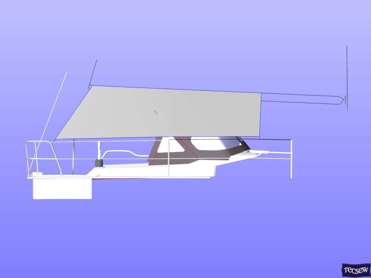 Hanse 315 Boom Tent, ref 7808 - Tecsew