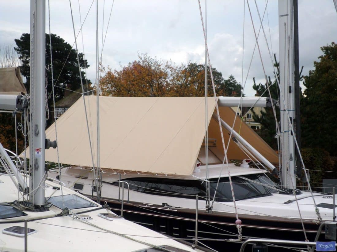Functional Boom Tents for Boats - Tecsew