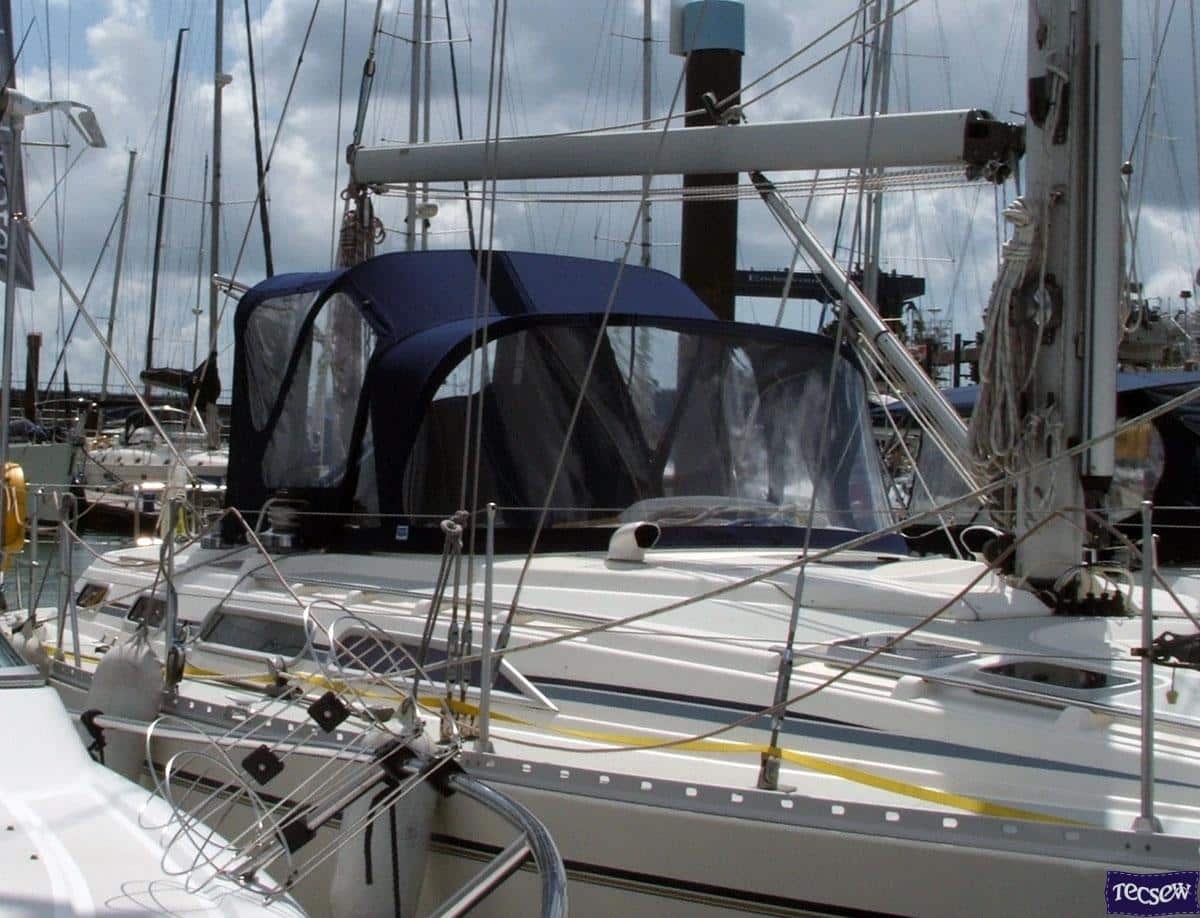 Moody 44 Cockpit Enclosure, Morning Spirit - Tecsew