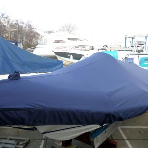 Ribcraft 6.5 mtr. with 250 inboard RIB Cover, RAVEN, ref 6819 - Tecsew