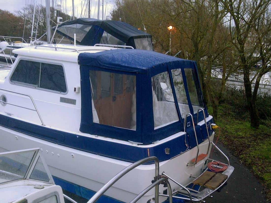 Hardy 25 Cockpit enclosure, redesigned replacement for original cover ...