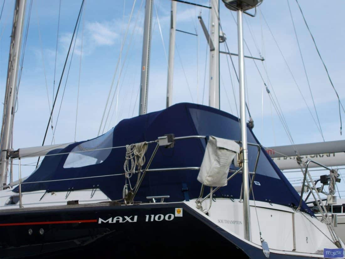 Maxi 1100 Cockpit Enclosure to fit factory Sprayhood type 1, MOONSHINE ...