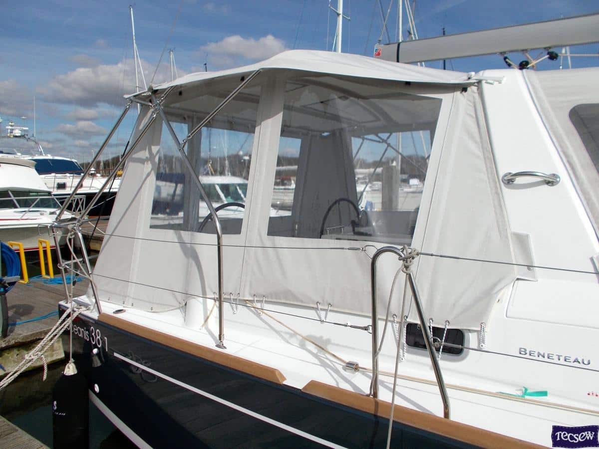 Bimini Conversions & Enclosures, Flybridge Enclosures - Tecsew