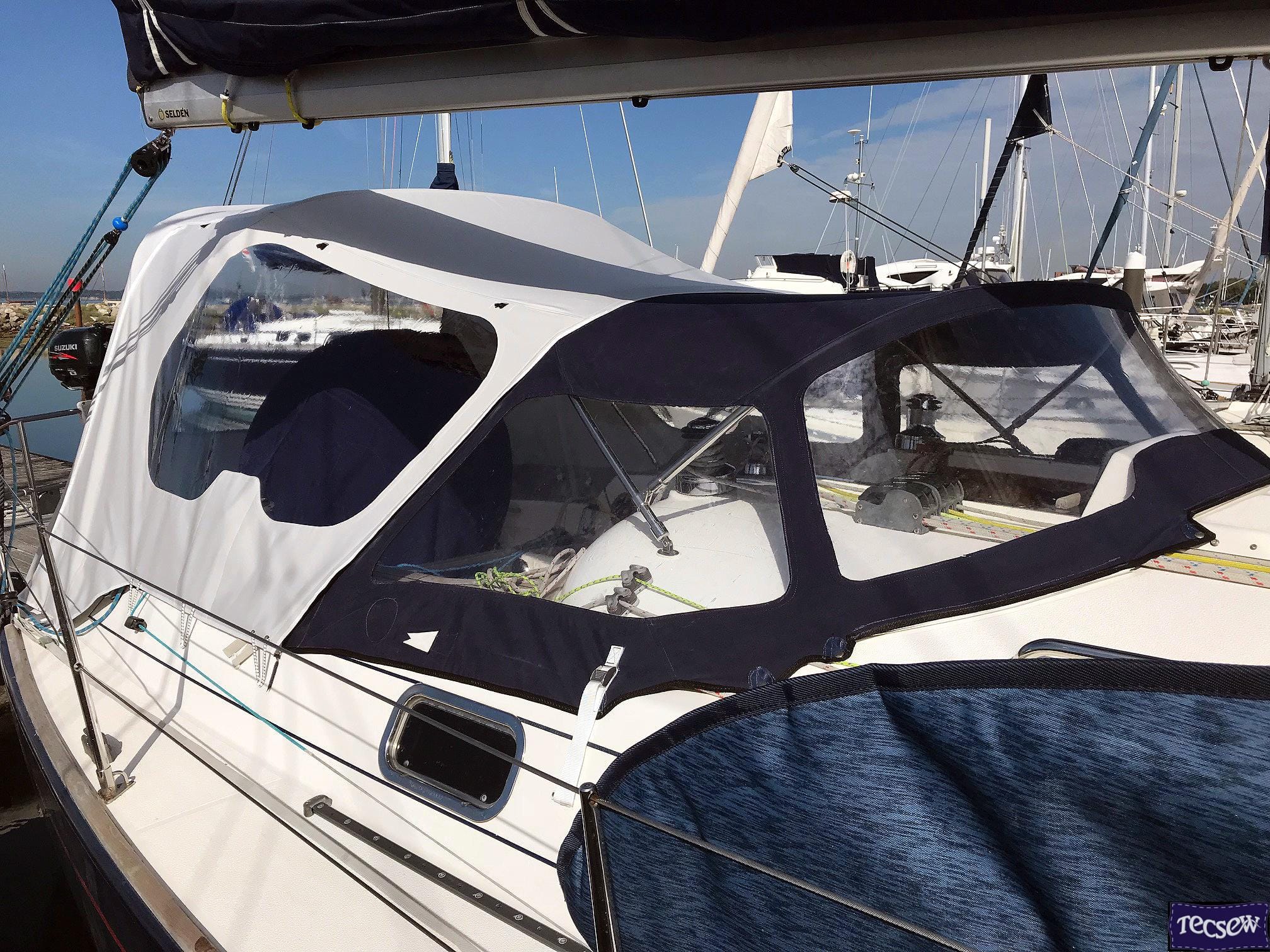 Maxi 1100 Cockpit Enclosure to fit factory Sprayhood type 1, ref 9596 ...