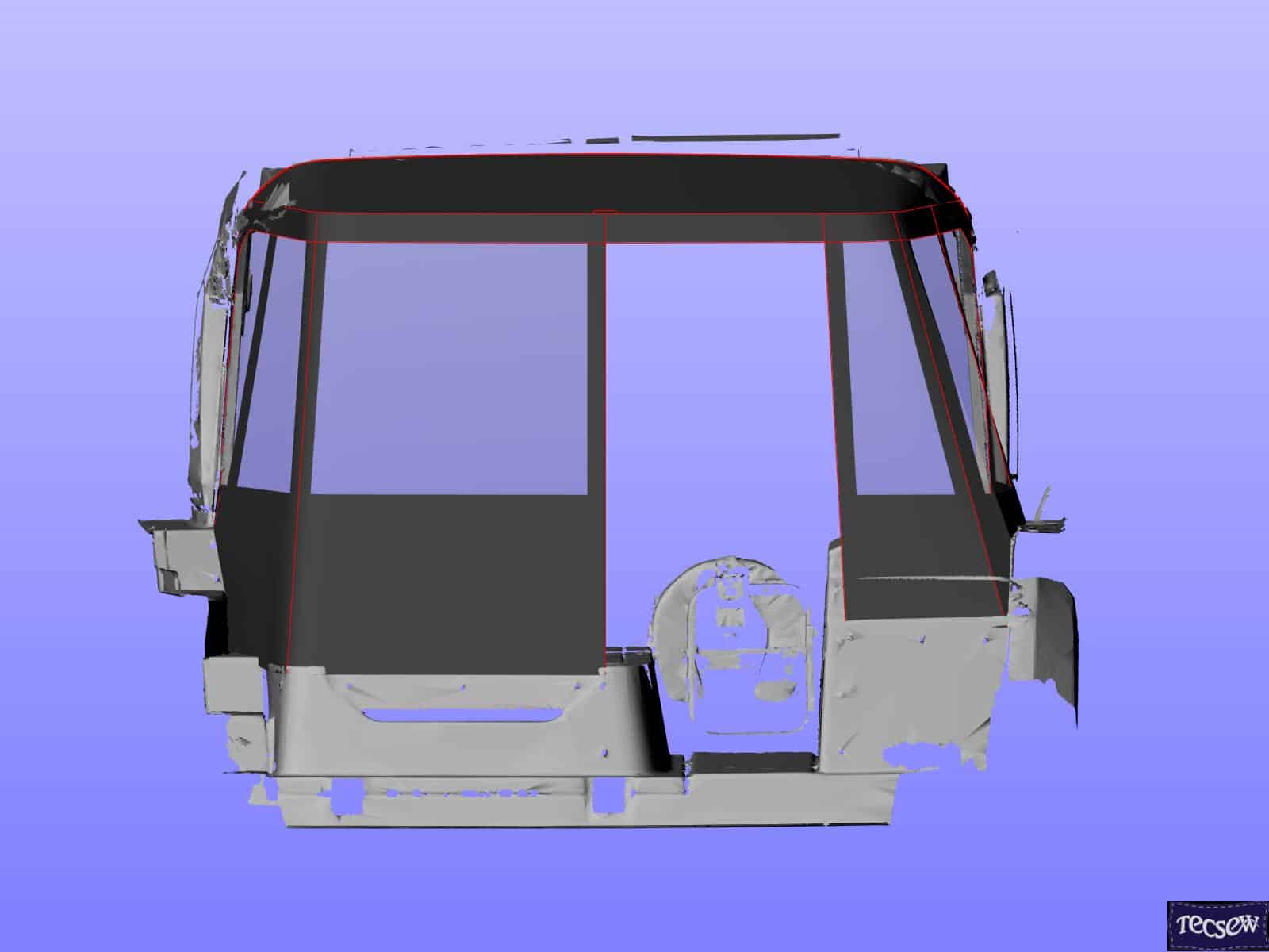 Beneteau Gran Turismo GT 36 Cockpit Enclosure, ref 0840 - Tecsew