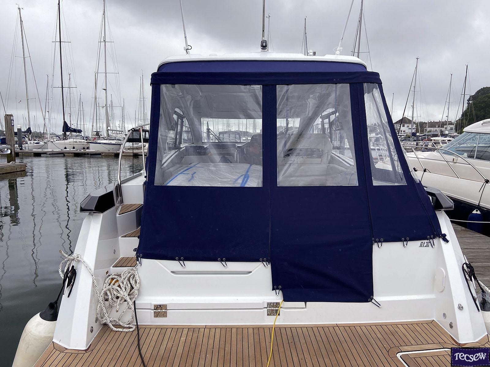 Beneteau Gran Turismo GT 36 Cockpit Enclosure, ref 0840 - Tecsew