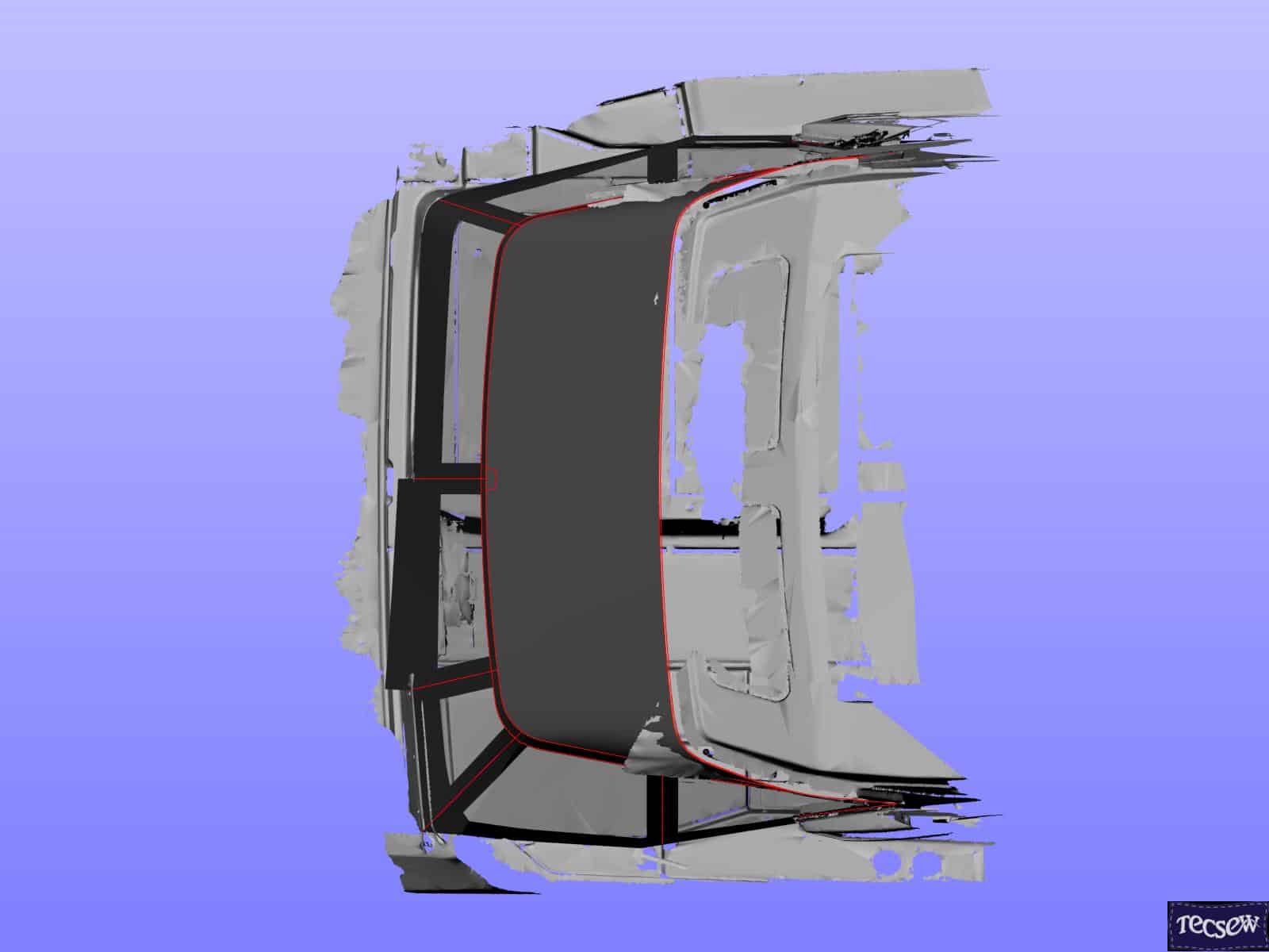 Beneteau Gran Turismo GT 36 Cockpit Enclosure, ref 0840 - Tecsew